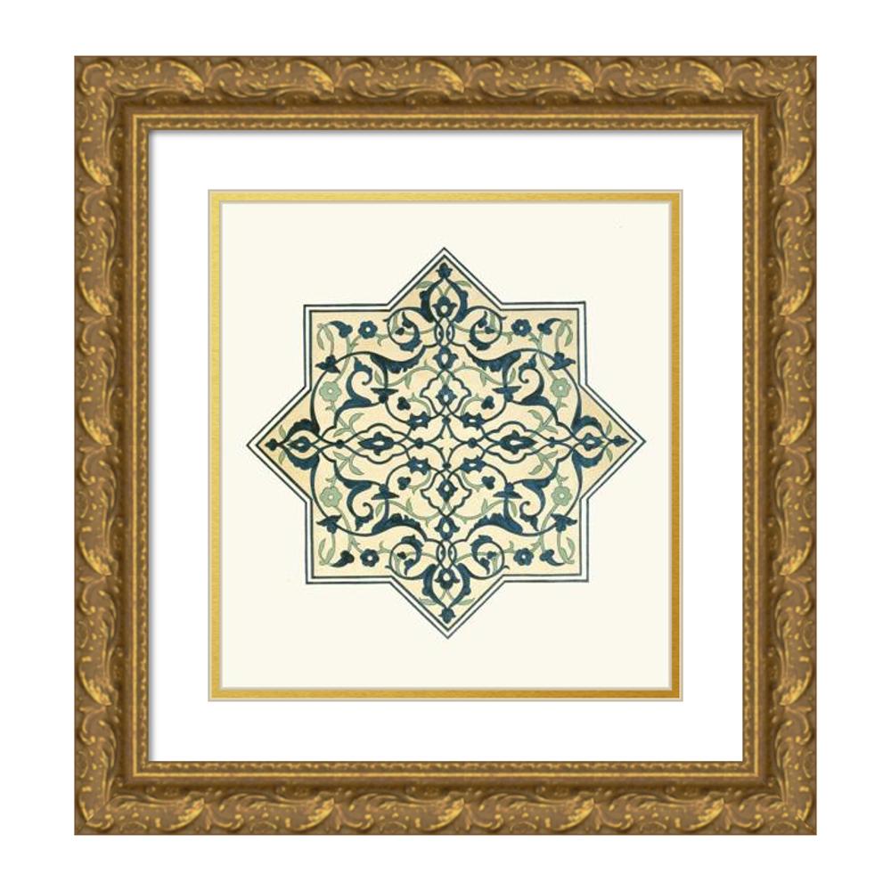 Afghan Boundary Commission 20x22 Gold Ornate Framed and Double Matted ...