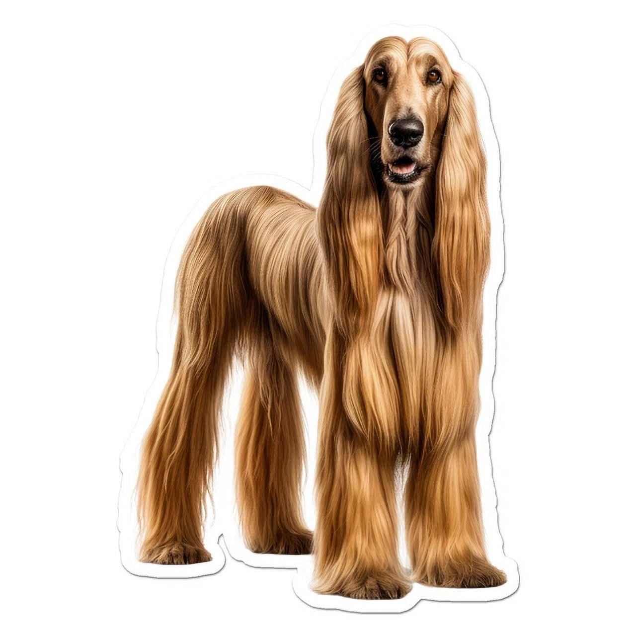 Afghan Hound Sticker Phone Decal Water Bottle Stickers Car Decals ...