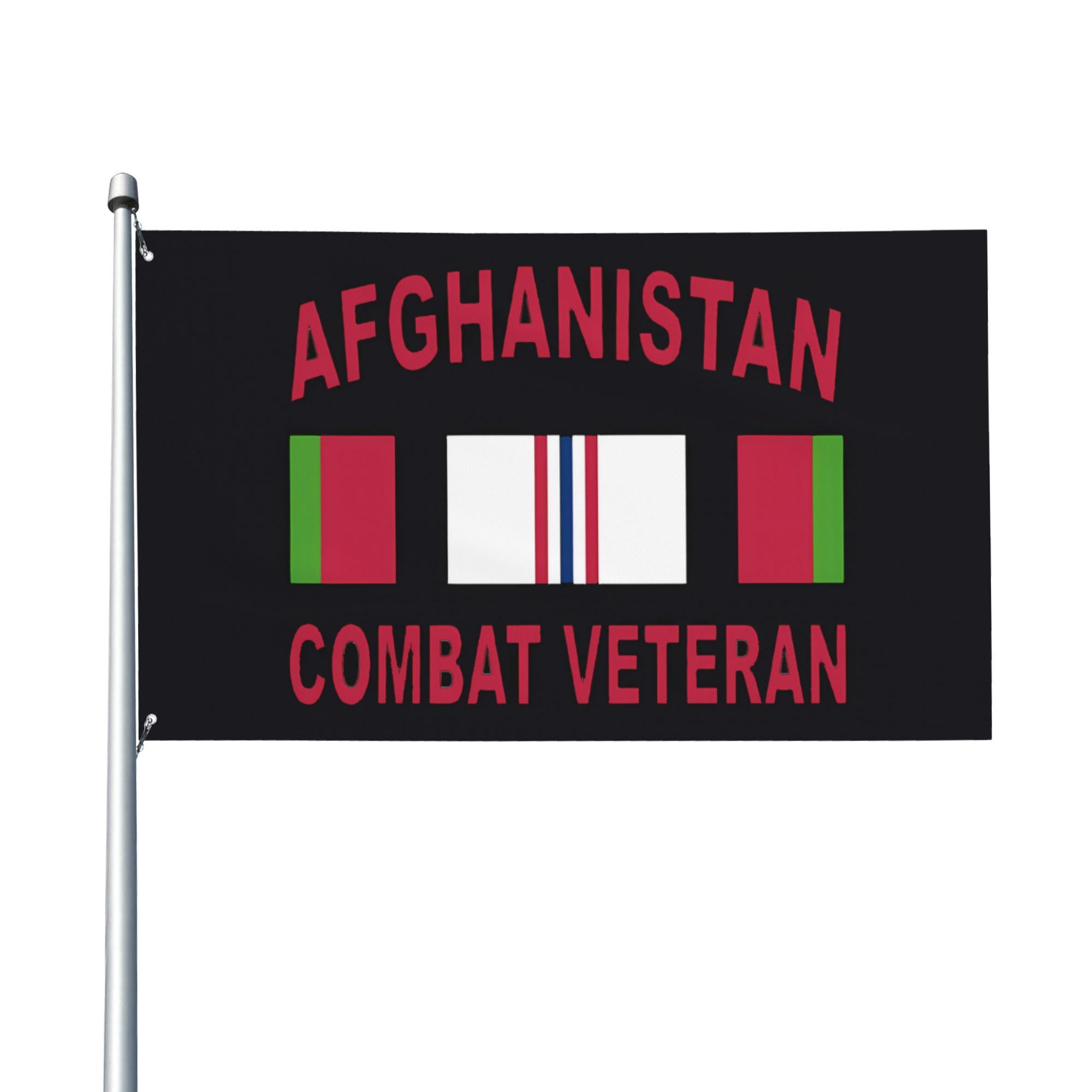 Afghanistan Combat Veteran Flag Home Garden Flag Banner Breeze Banner ...