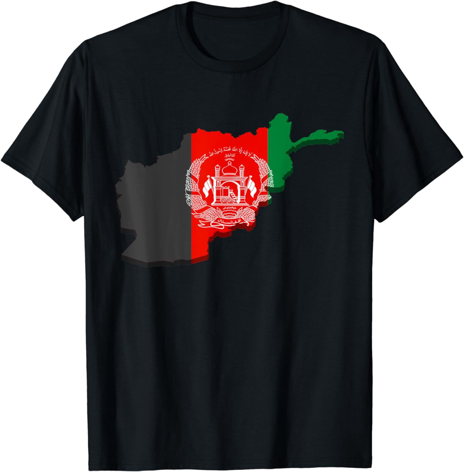 Afghanistan Flag Proud Afghani Afghanistan Map Afghanistan T-Shirt ...