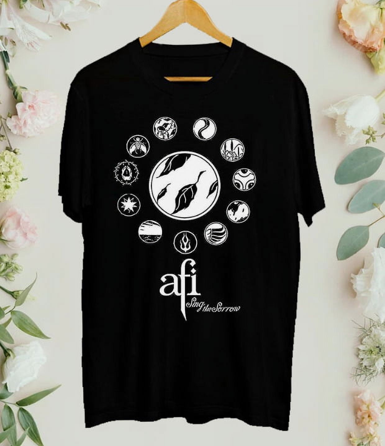 Afi Band Sing The Sorrow Short Sleeve Unisex T-Shirt All Size - Walmart.com