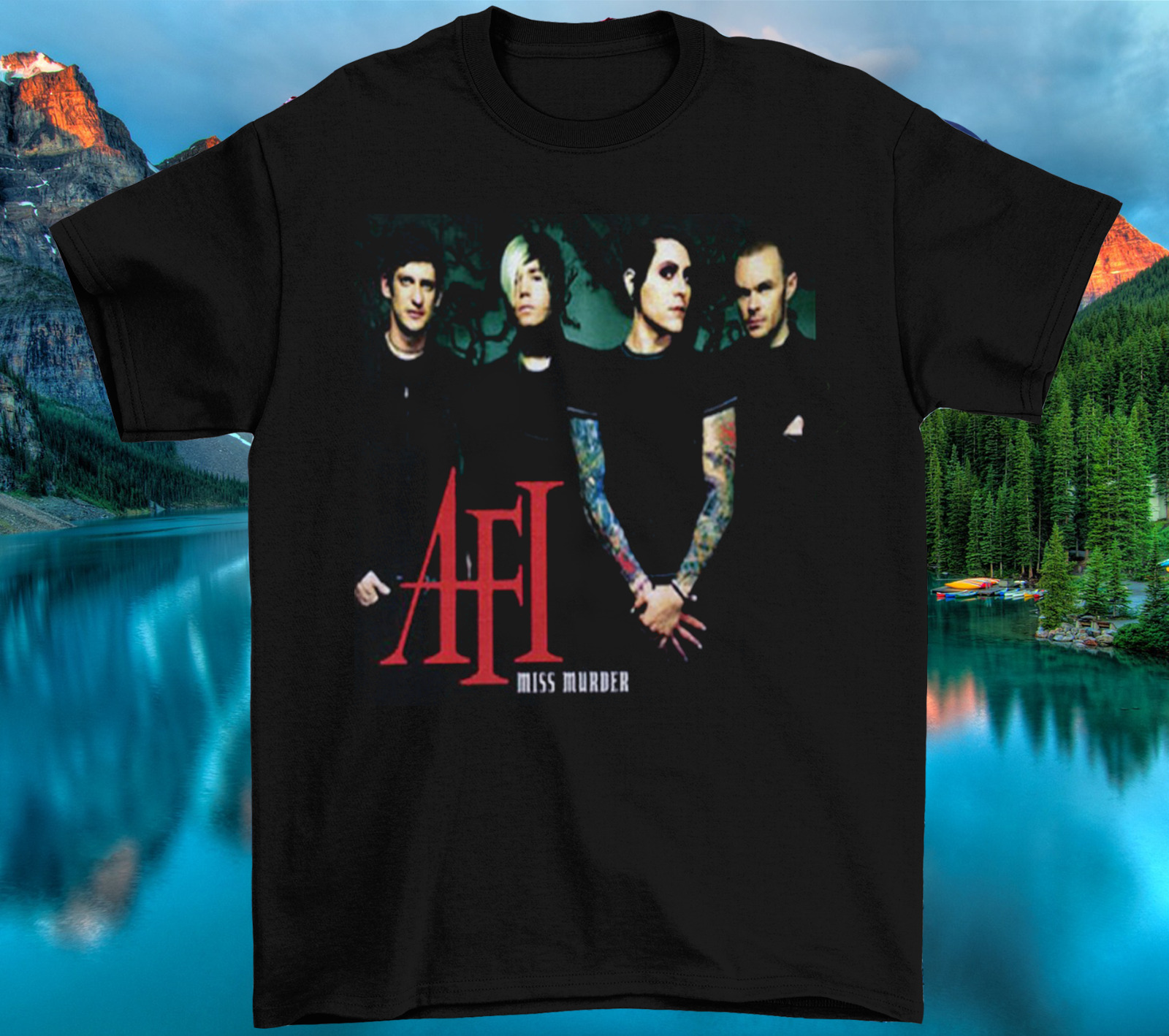 Afi Miss Murder Band T Shirt Size S-4XL Gifl For Fan Men And Women ...