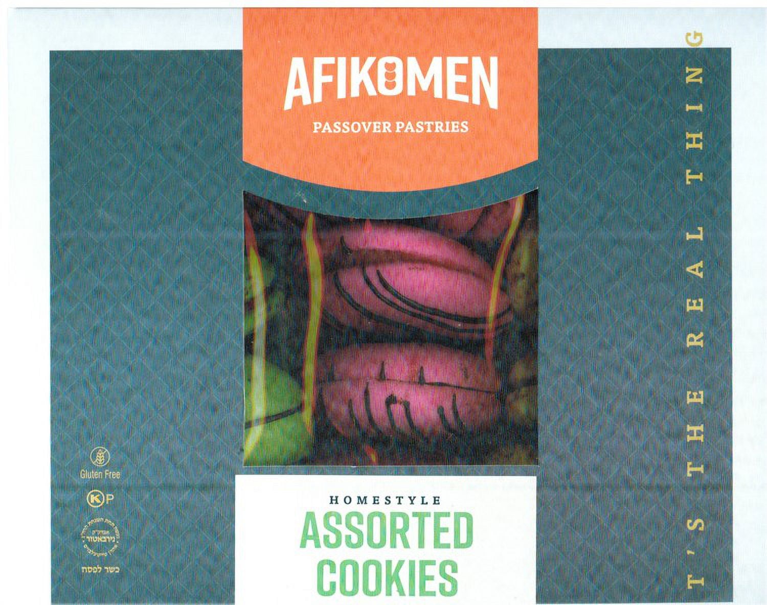 Afikomen Kosher Homestyle Assorted Cookies Gluten Free - 12 OZ ...