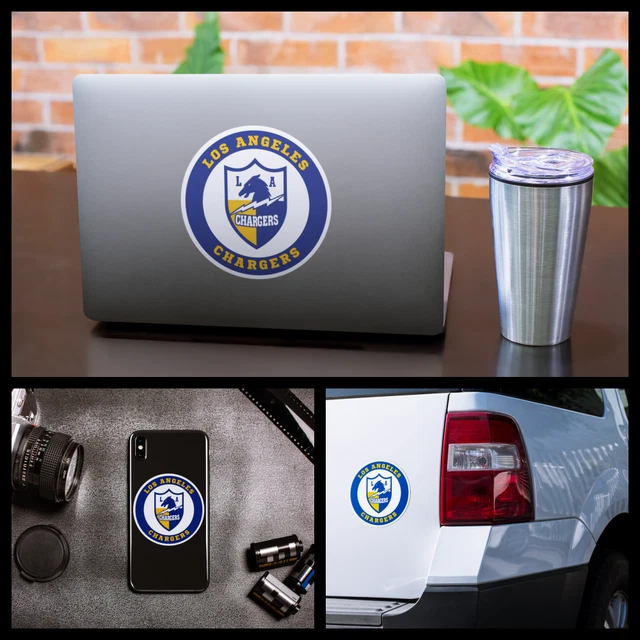 Afl 1960 Los Angeles Charges Team Logo Sticker Phone Decal Water Bottle ...