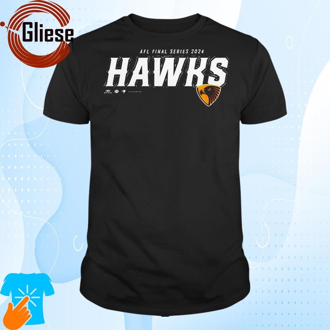 Afl Final Series 2024 Hawthorn Football Club T-shirt - Walmart.com