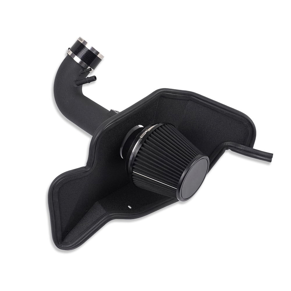 Aflle Racing Cold Air Intake System Induction Black For Ford Mustang GT ...