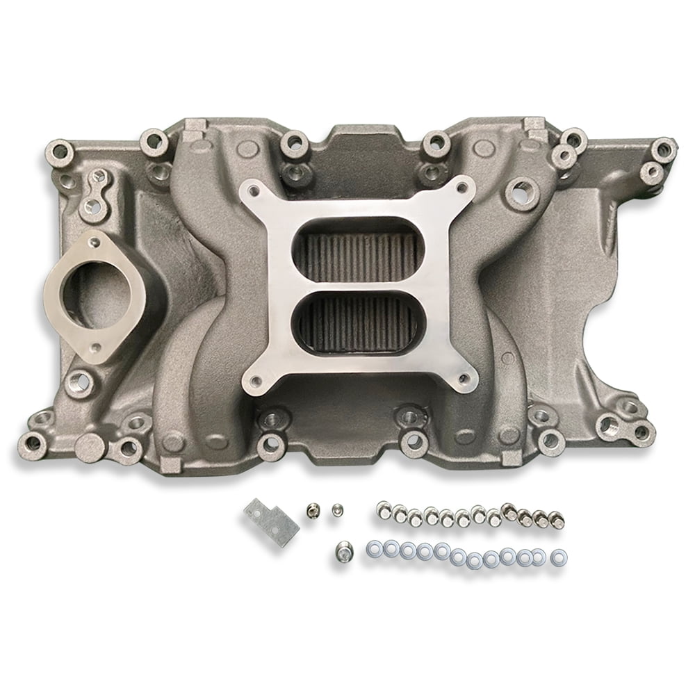 Aflle Racing Dual Plane Intake Manifold Satin for Chrysler/Mopar 1967 ...