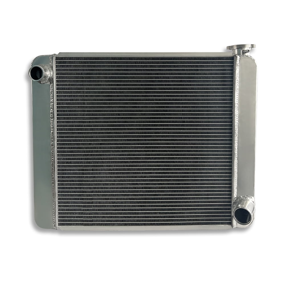 Aflle Racing Fabricated Aluminum Radiator 24" x 19" x 2.2" Overall for ...