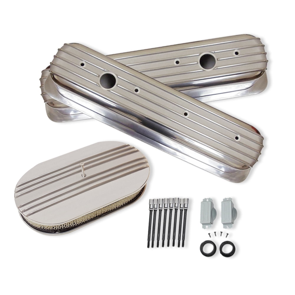 Aflle Racing For Chevy 350 Half/Partial Finned Vortec & TBI Valve ...