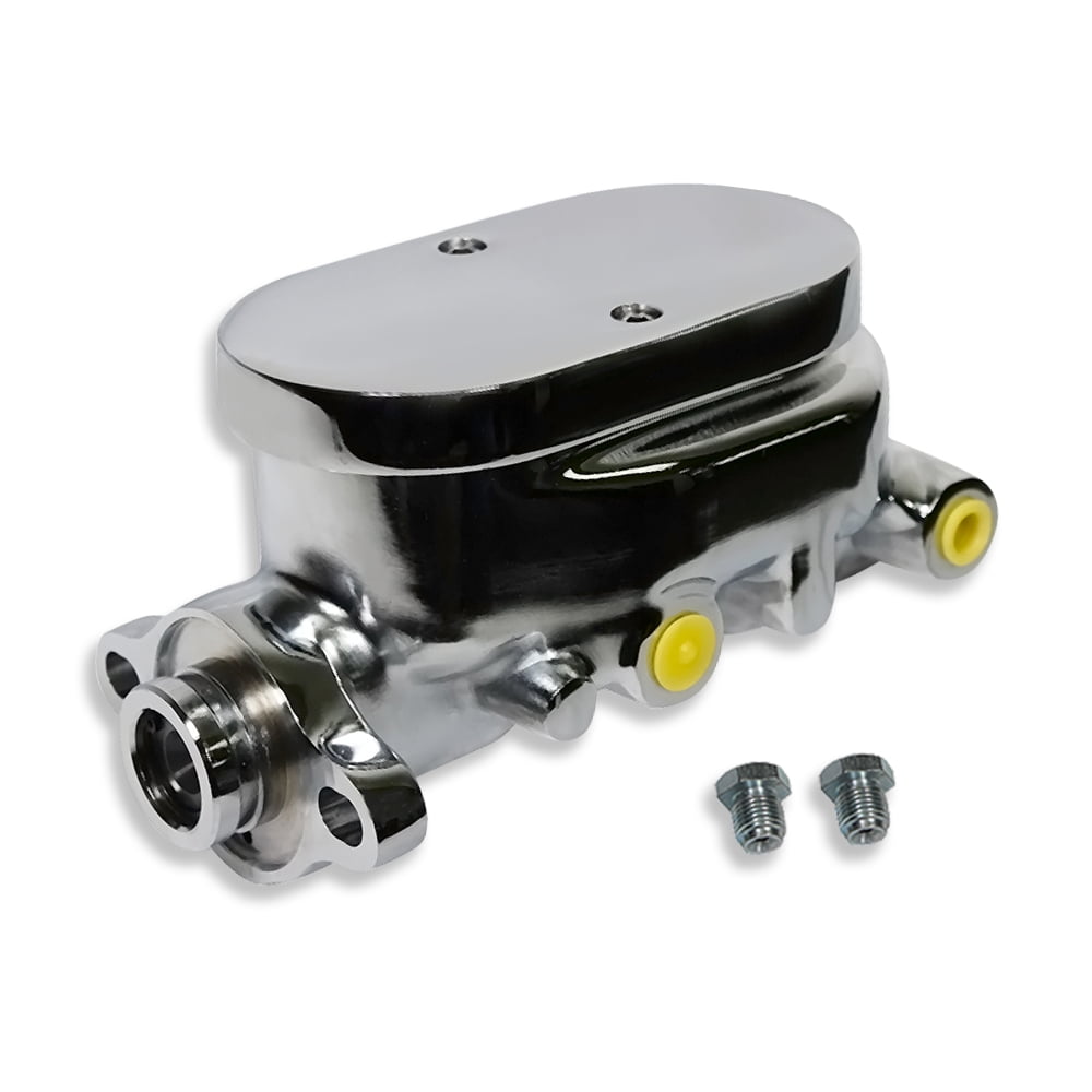 Aflle Racing GM Chrome Aluminum Brake Master Cylinder Smooth Cap 1 ...