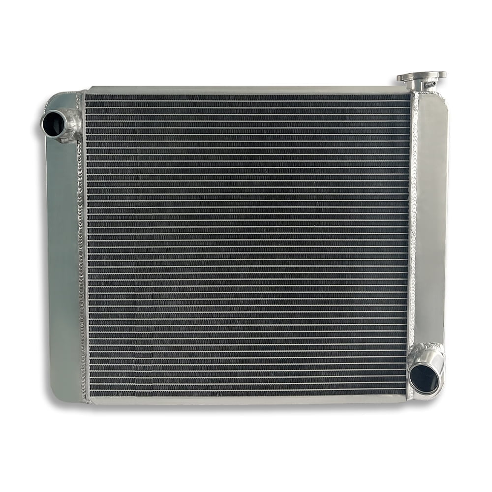 Aflle Racing Universal 2 Row Aluminum Radiator 25" x 19" For Chevy SBC ...