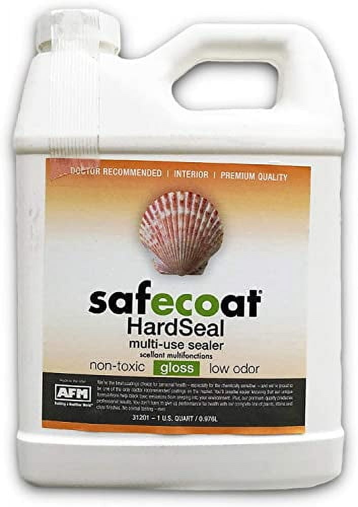 Afm Safecoat Hard Seal, White 32 Ounce Container - Walmart.com