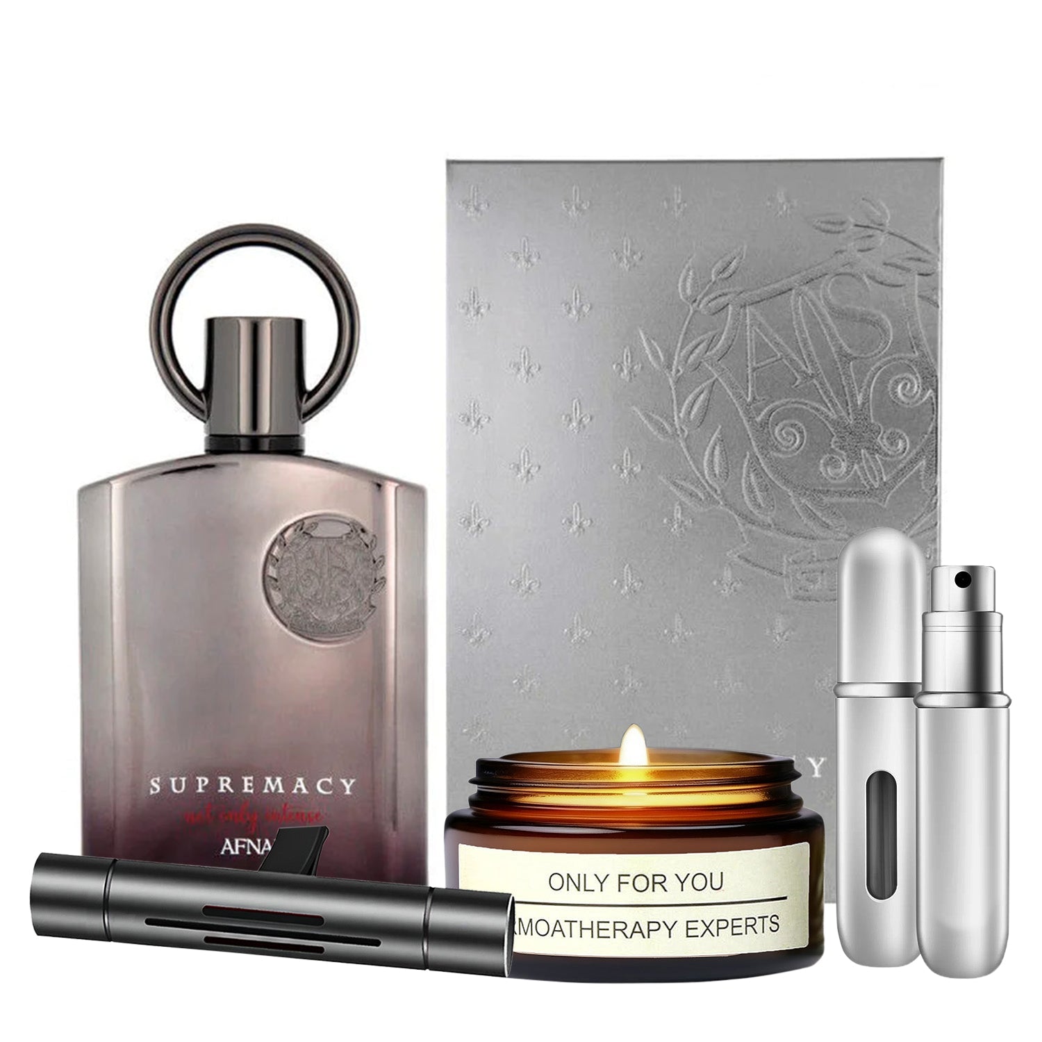 Afnan Supremacy Not Only Intense Silver Extrait De Parfum Spray for Men ...