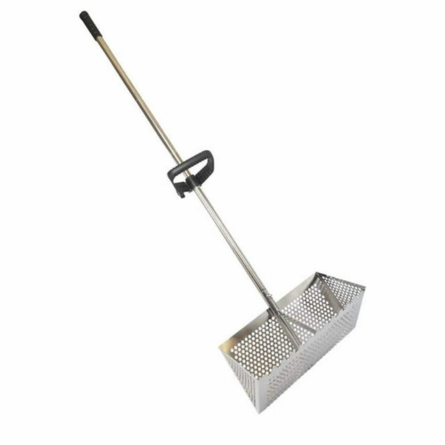 Afoxsos Detachable 47 in. Stainless Steel Long Handle Sand Fleas Rake ...
