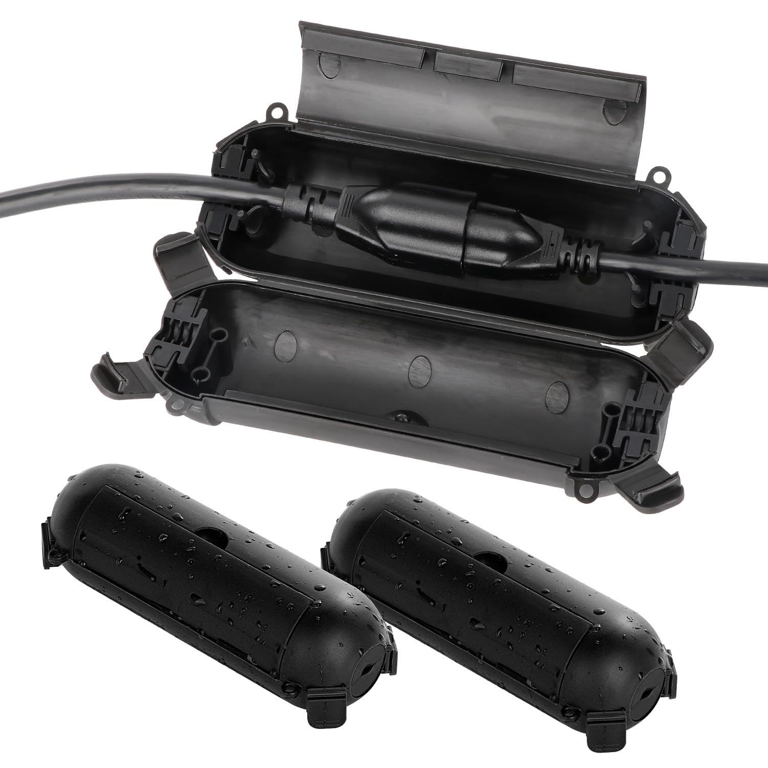 Afoxsos Flemoon [3-Pack] Outdoor Extension Cord Safety Covers with ...