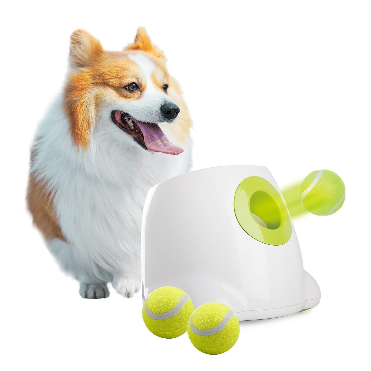 Afp Automatic Ball Launcher For Dogs Interactive Puppy Pet Ball Indoor ...
