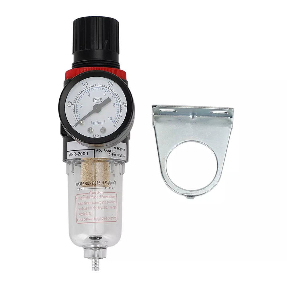 Afr- 1/4" Air Compressor Filter Water Separator Trap Tools Regulator ...