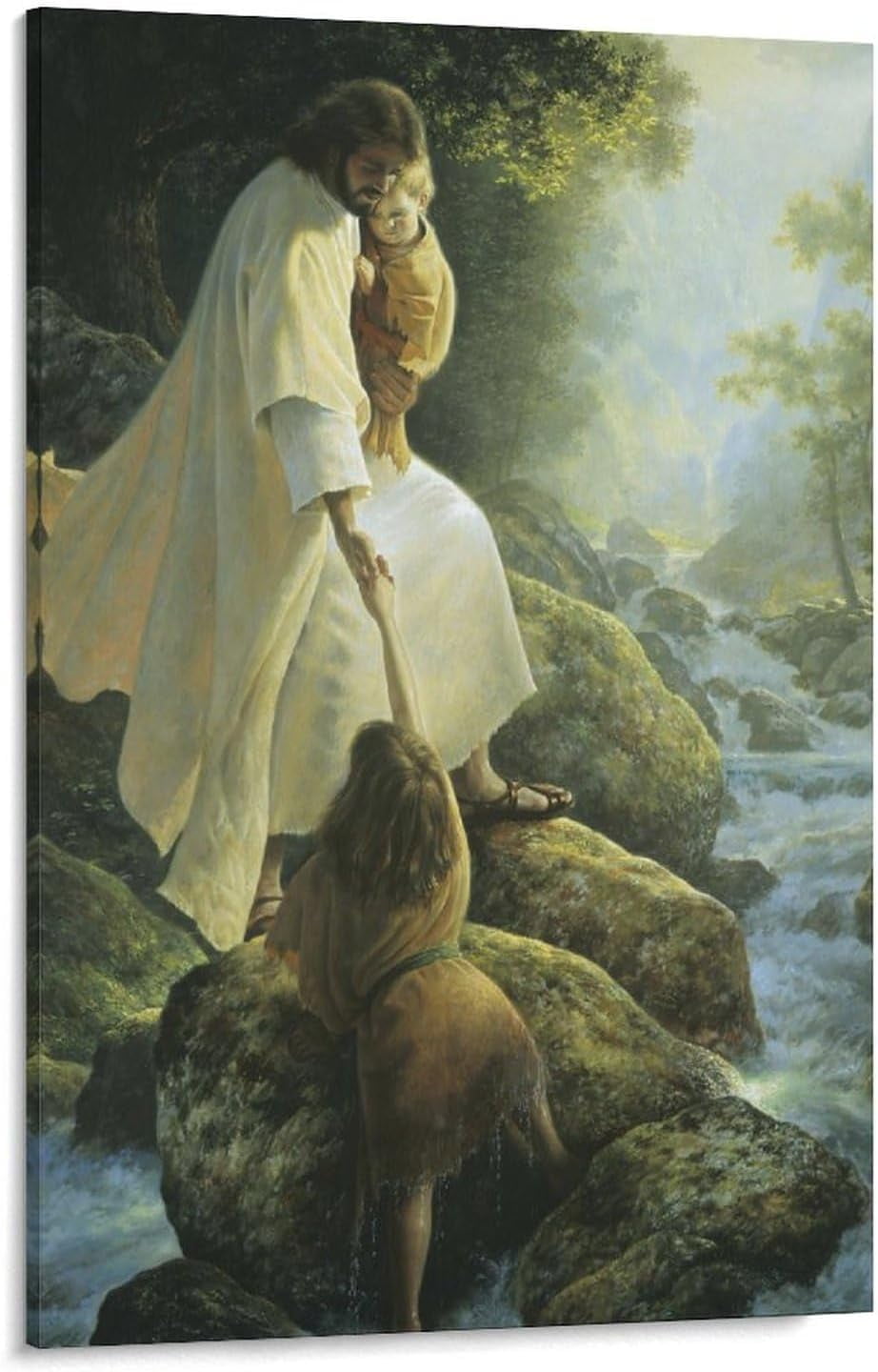 Not Afraid by Greg Olsen Painter Wall Art Poster Poster Cool Artworks ...