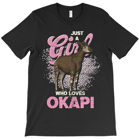 Africa Animal Safari Just A Girl Who Loves Okapi Funny T4270 Unisex T ...