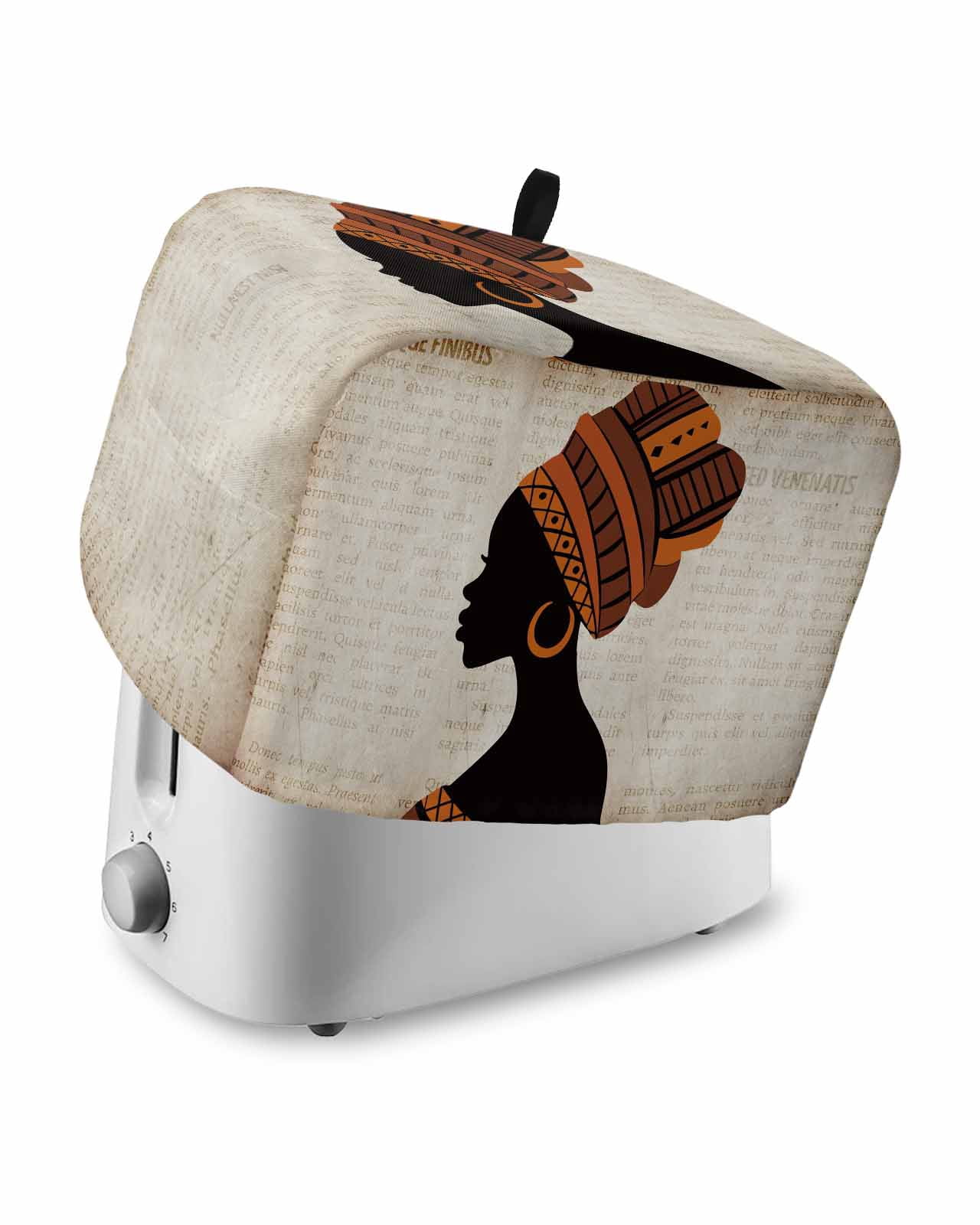 Africa Black Women Toaster Cover 4 Slice, Large Kitchen Appliance ...