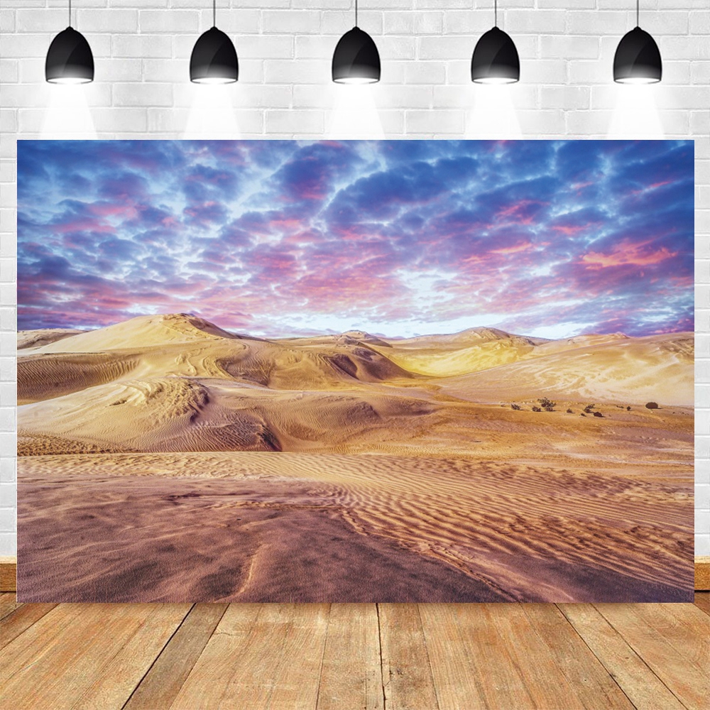 Africa Desert Photography Backdrop Egyptian Pyramid Desert Sand Dunes ...