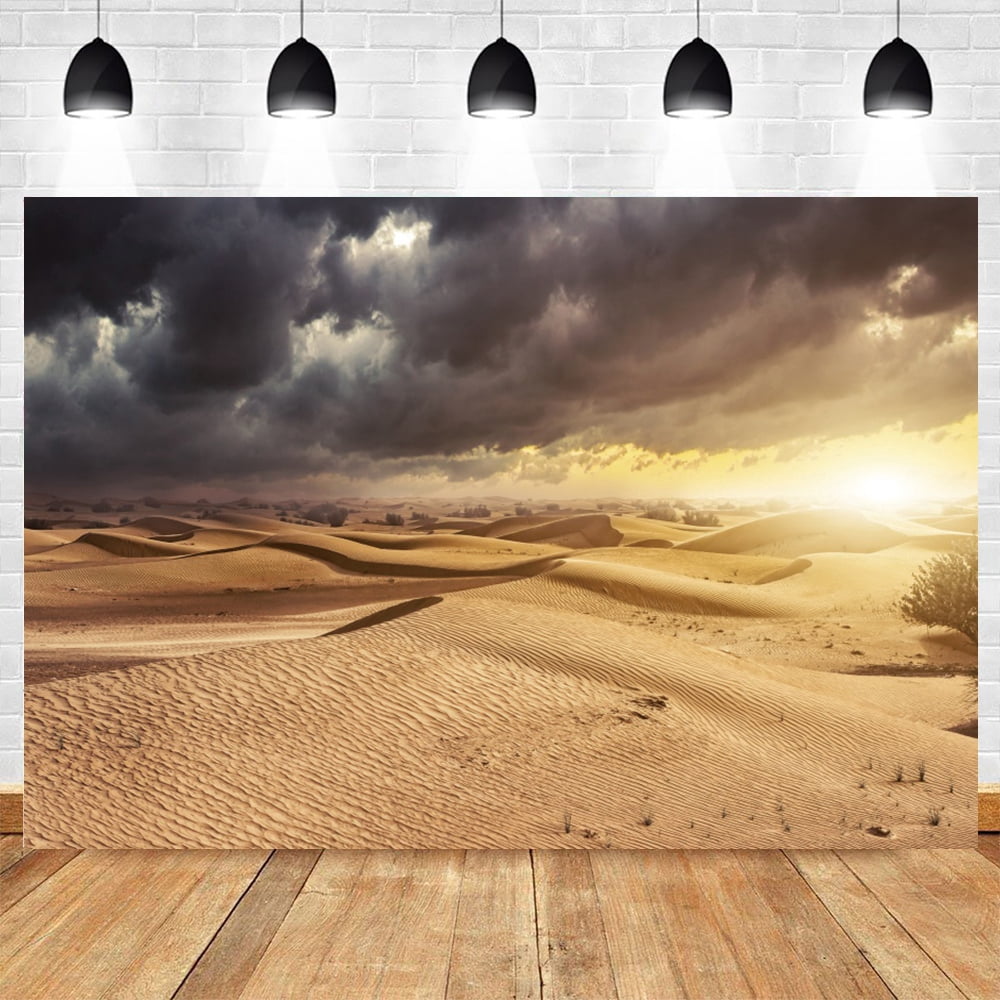 Africa Desert Photography Backdrop Egyptian Pyramid Desert Sand Dunes ...