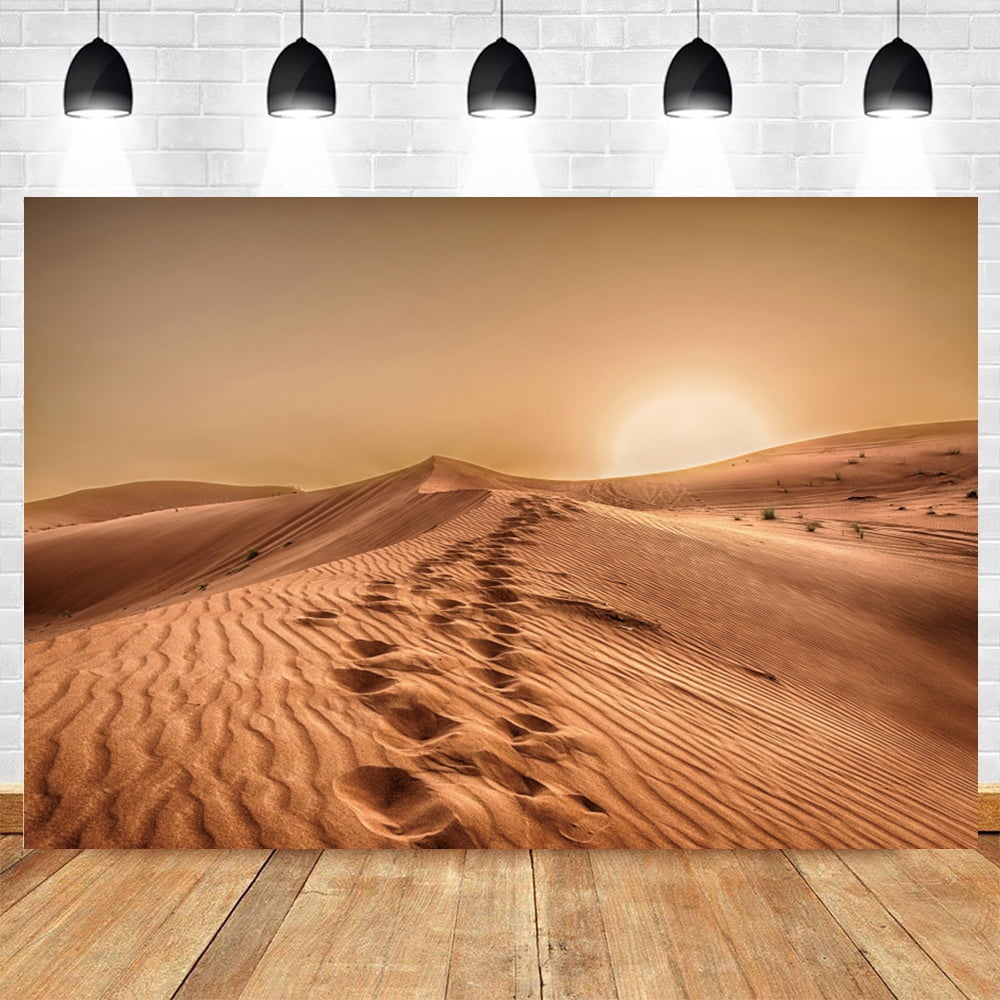 Africa Desert Photography Backdrop Egyptian Pyramid Desert Sand Dunes ...