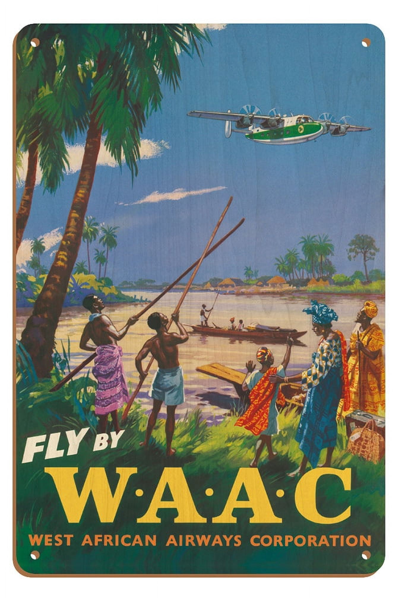 Africa - Fly by WAAC (West African Airways Corporation) - Africans ...