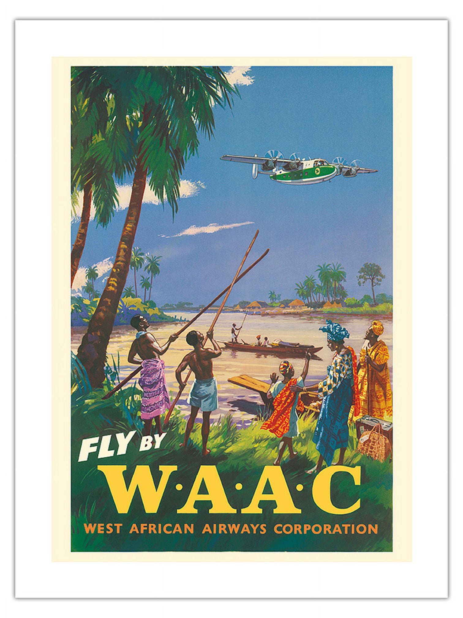 Africa - Fly by WAAC (West African Airways Corporation) - Africans ...