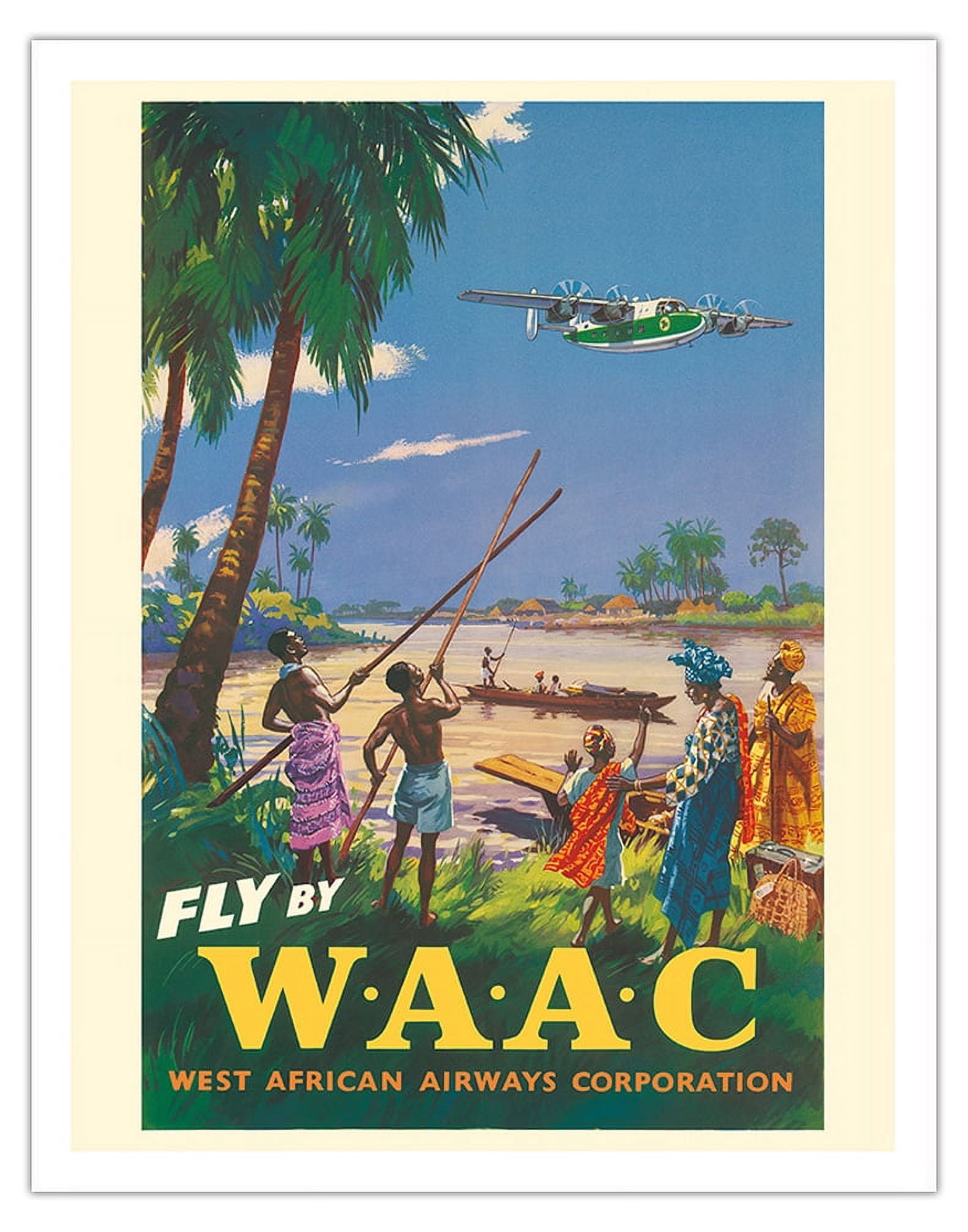 Africa - Fly by WAAC (West African Airways Corporation) - Africans ...