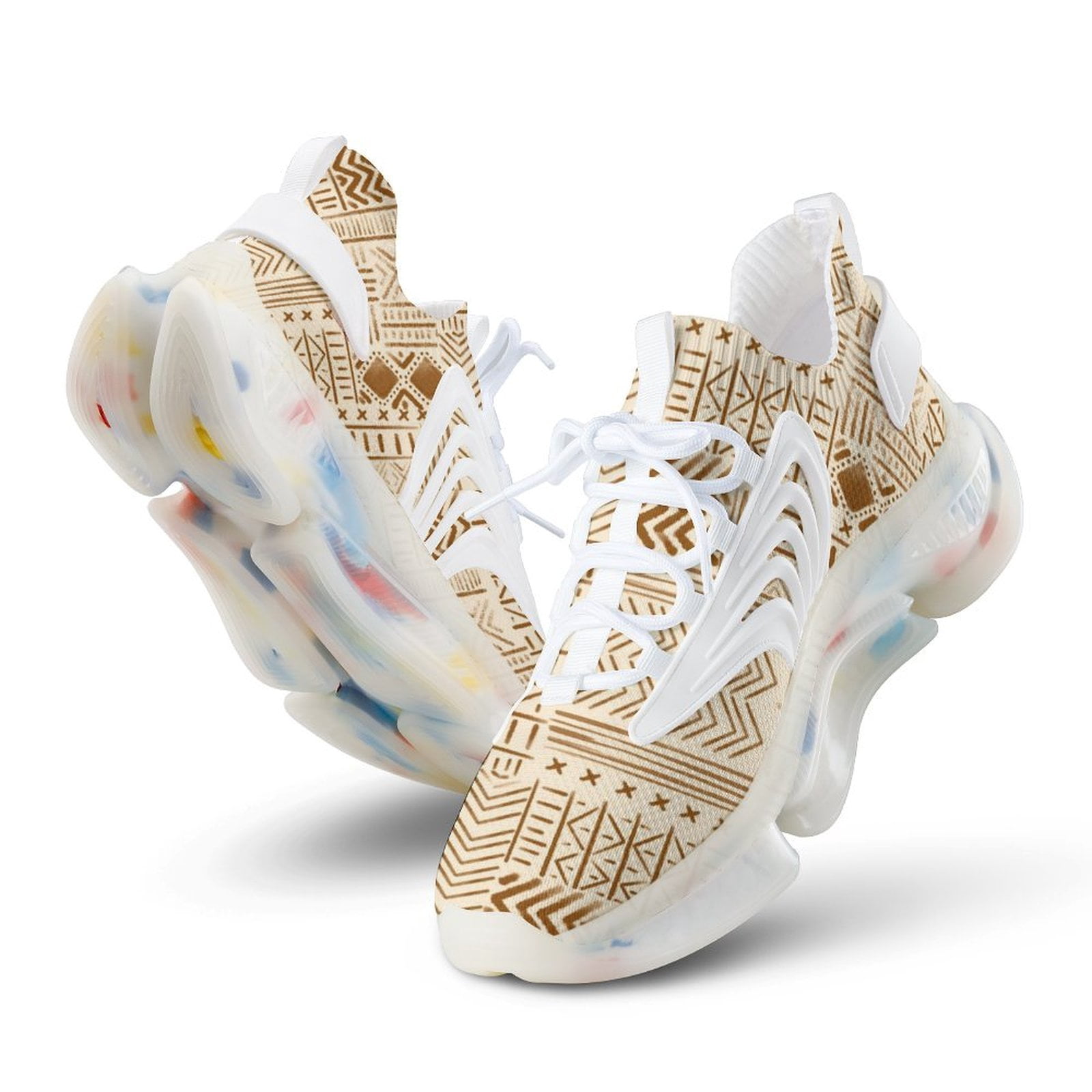 Africa Graphic Art Walking Shoes for Men Woman Lightweight Tennis ...