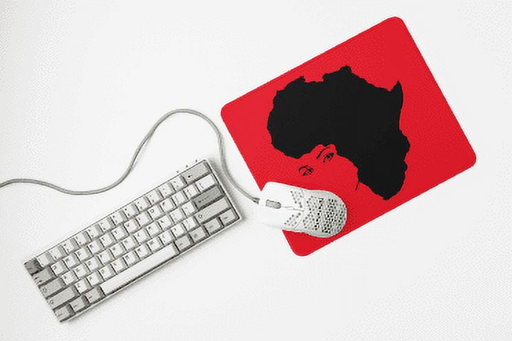 Africa Hair Silhouette Mouse Pad - Walmart.com