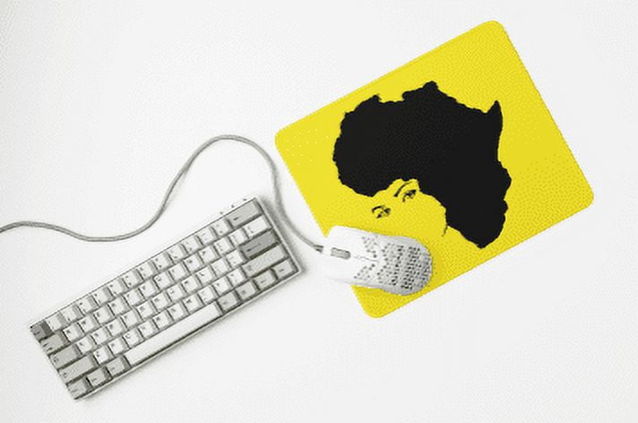Africa Hair Silhouette Mouse Pad - Walmart.com