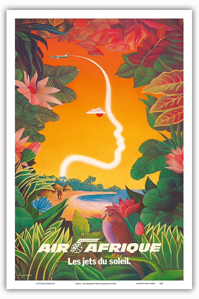 Africa - Jet Planes into the Sun (Les Jets du Soleil) - Air Afrique ...