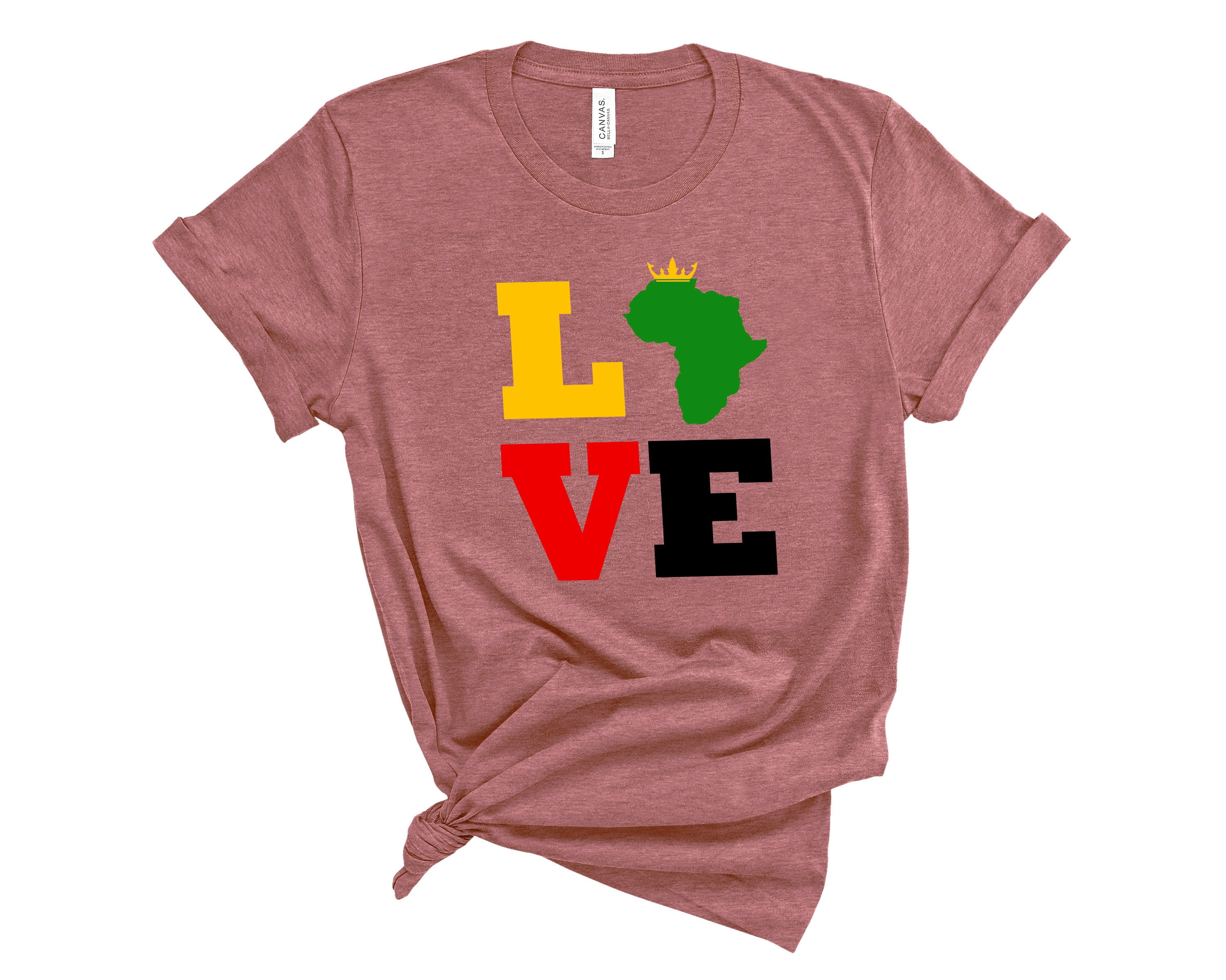 Africa Love Shirt,Black History Month Shirt,African American Shirt ...