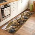 Africa Savannah Wildlife 2x6 Hallway Washable Runner Rug Elephant Lion ...