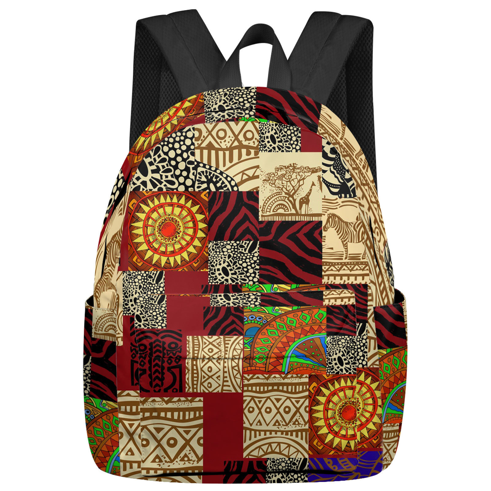 Africa Splendid Giraffe Zebra Feminina Backpacks Teenagers Student Bags ...
