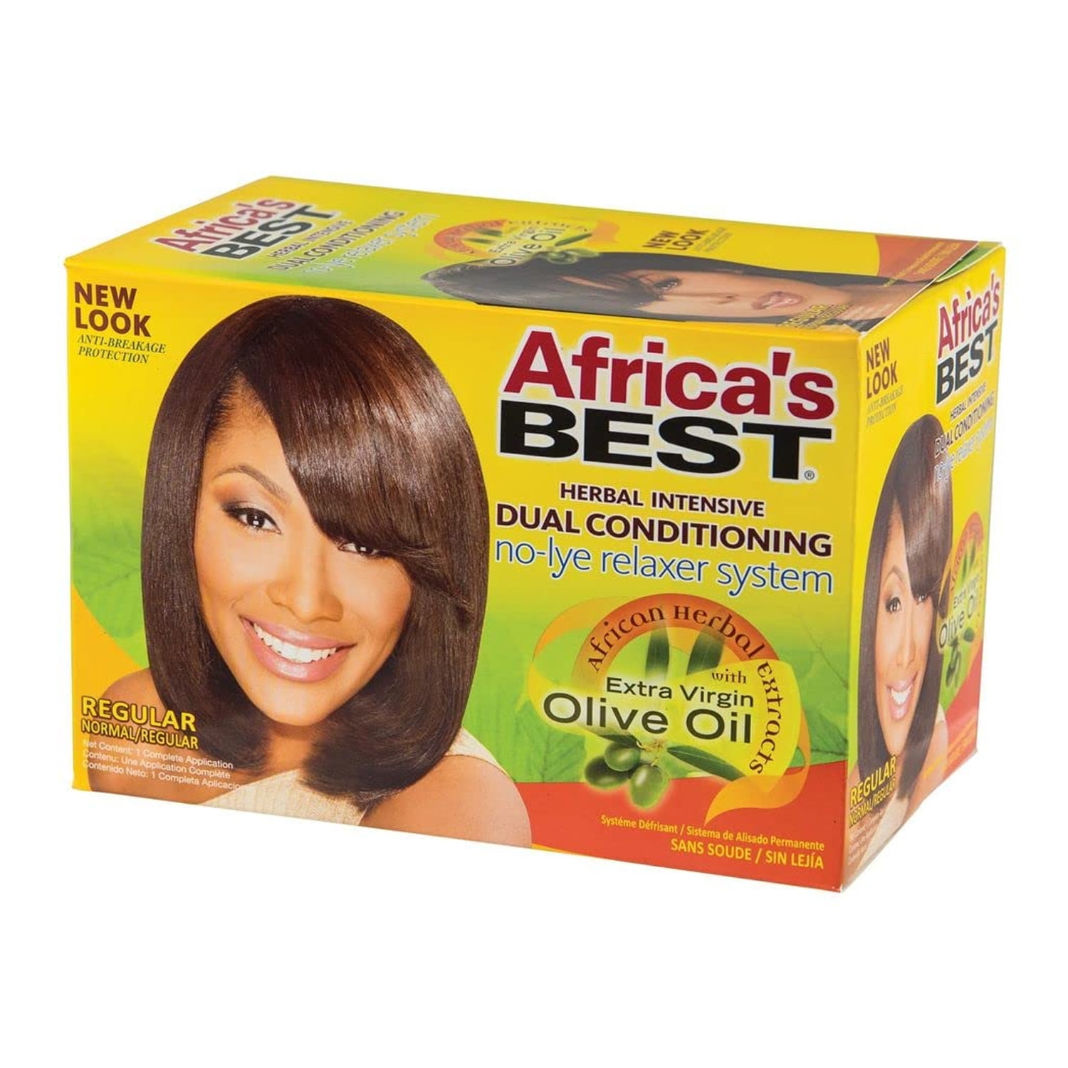 Africa's Best Dual Relaxer No Lye, Regular - Walmart.com