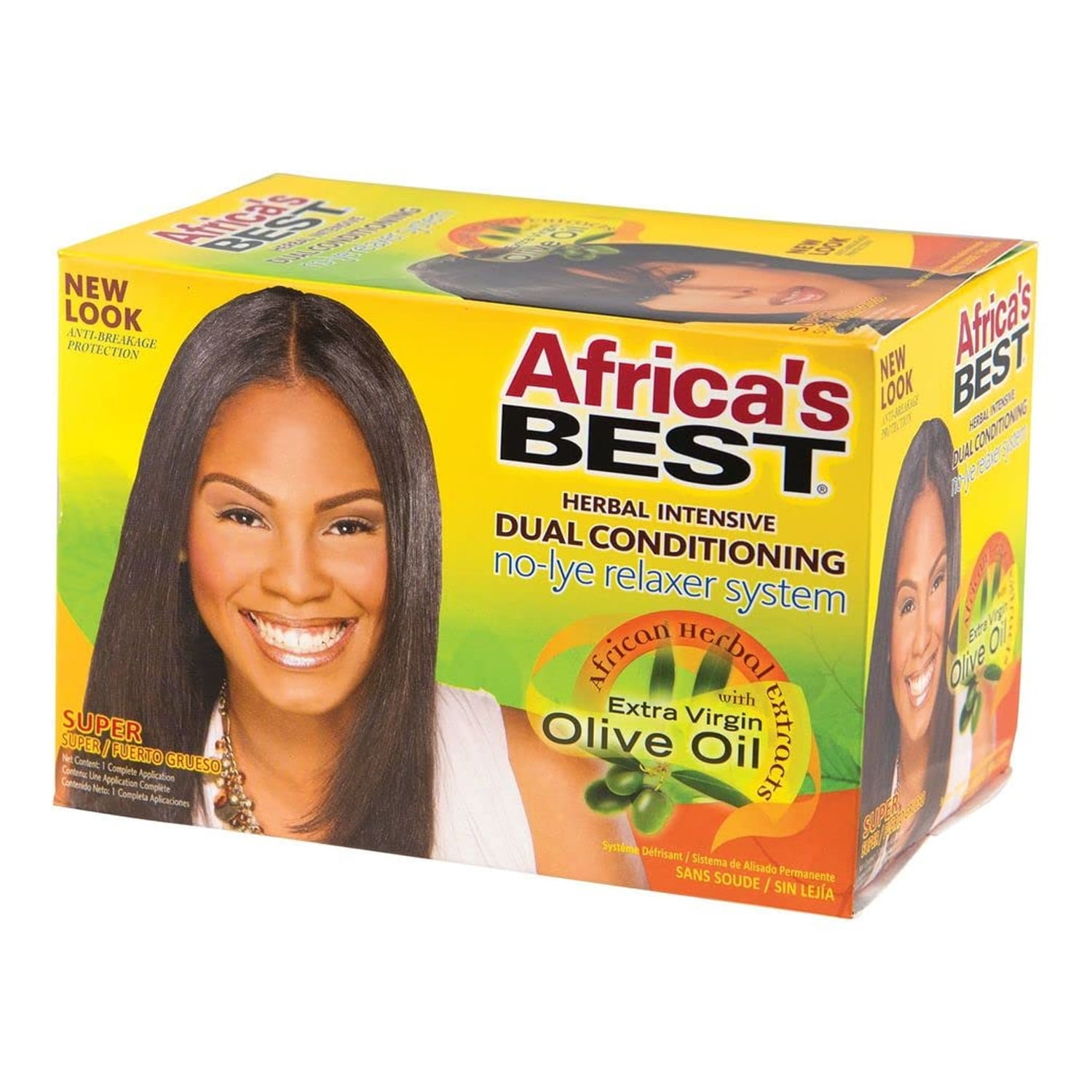 Africa's Best Dual Relaxer No Lye Super, Pack of 2 - Walmart.com