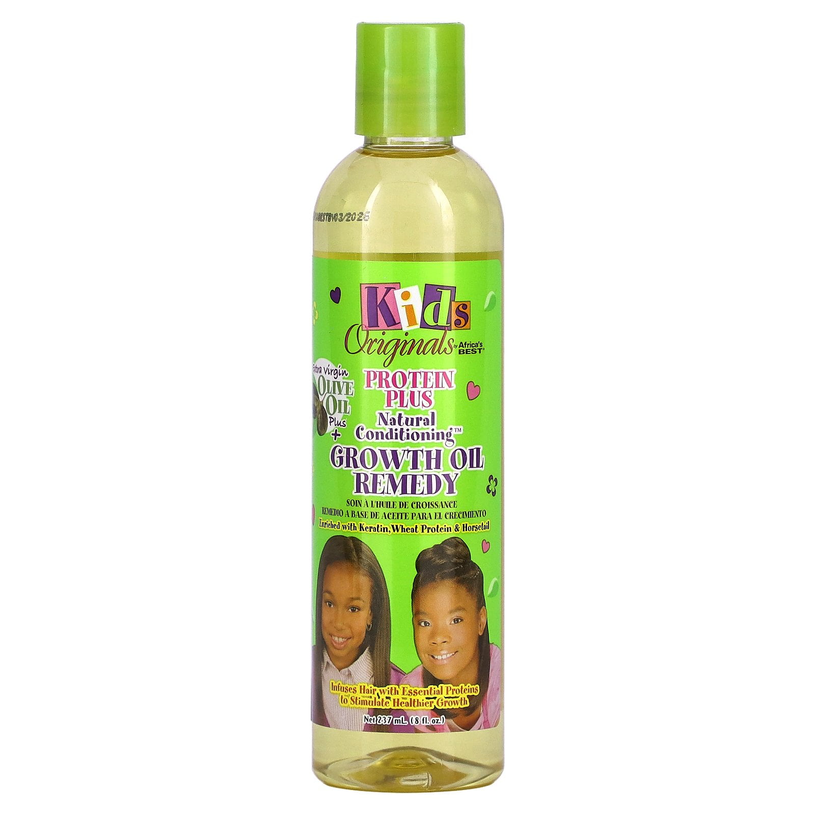 Africa's Best Kids Protein Plus Natural Conditioning Growth Oil Remedy ...