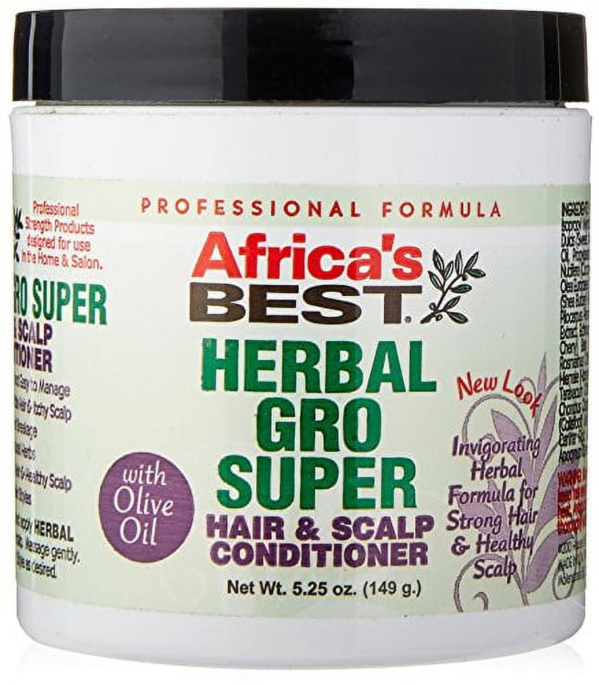 Africa's Best, Super Gro Maximum Hair and Scalp Conditioner, 5.25 Ounce ...