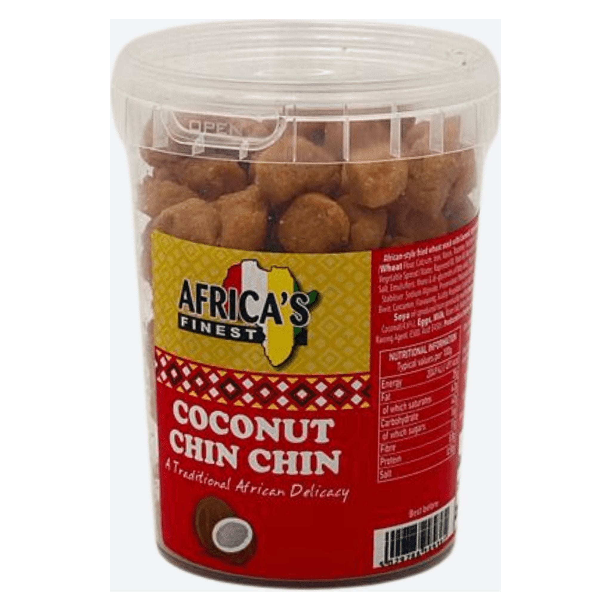 Africa's Finest Coconut Chin Chin, Crispy Snack, 250g Bag, Exquisite ...