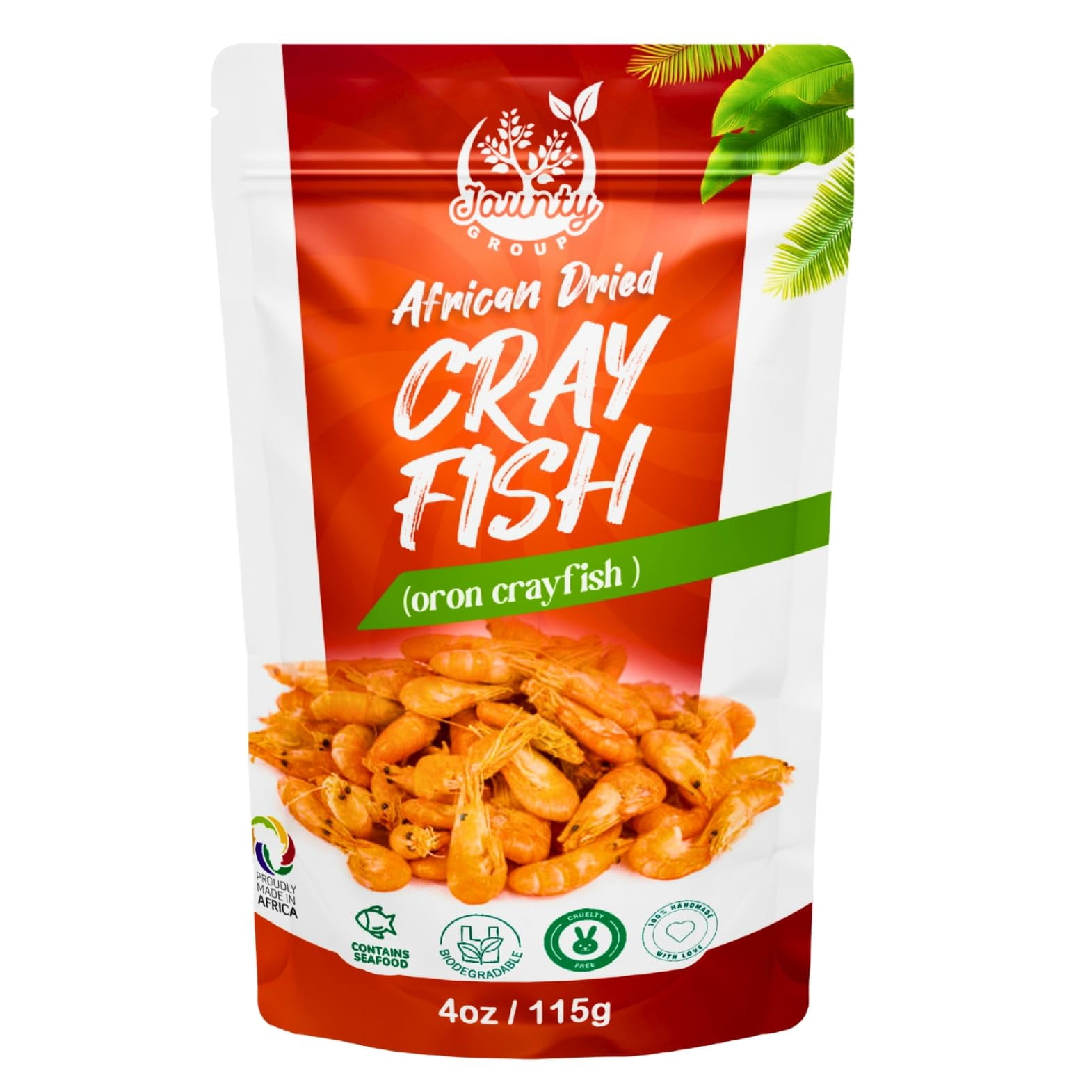 African 100% Natural Dried MZF22 Crayfish 115 grams | 40z used for ...