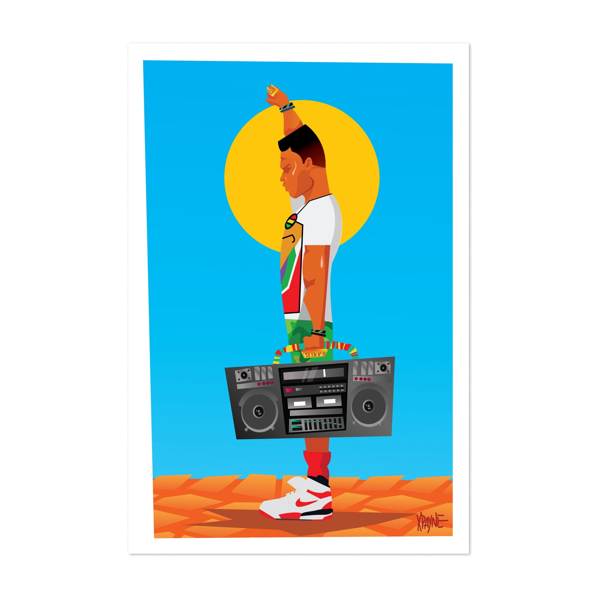 Radio Raheem Art