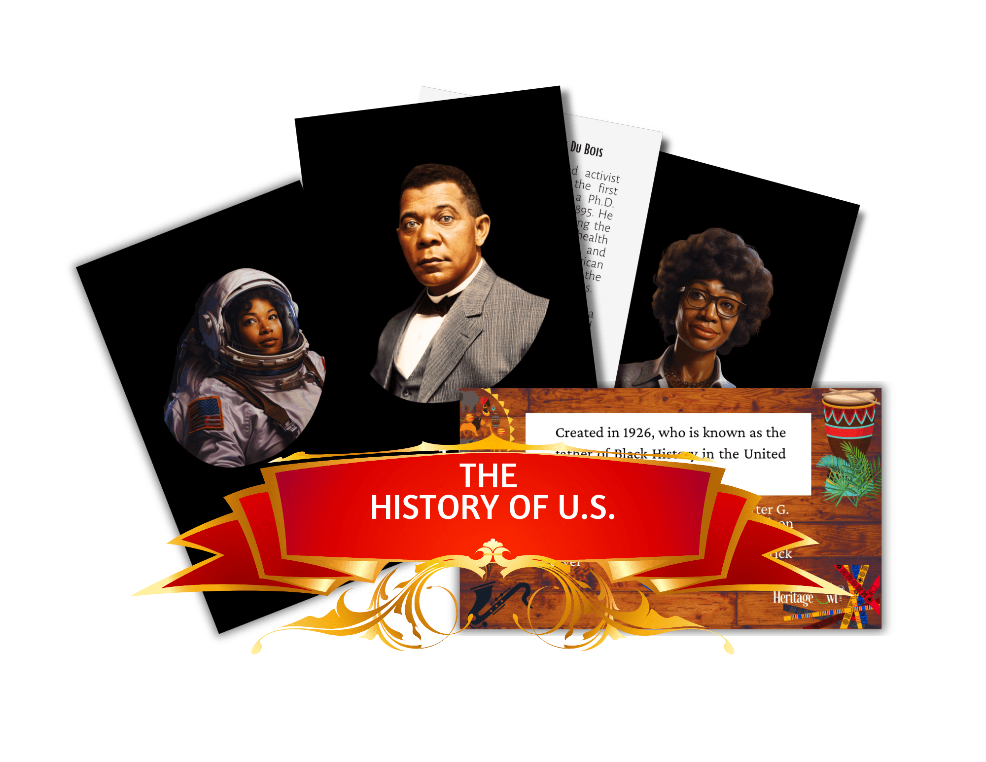 African American (Black) History Educational Trivia Quiz and Flash ...