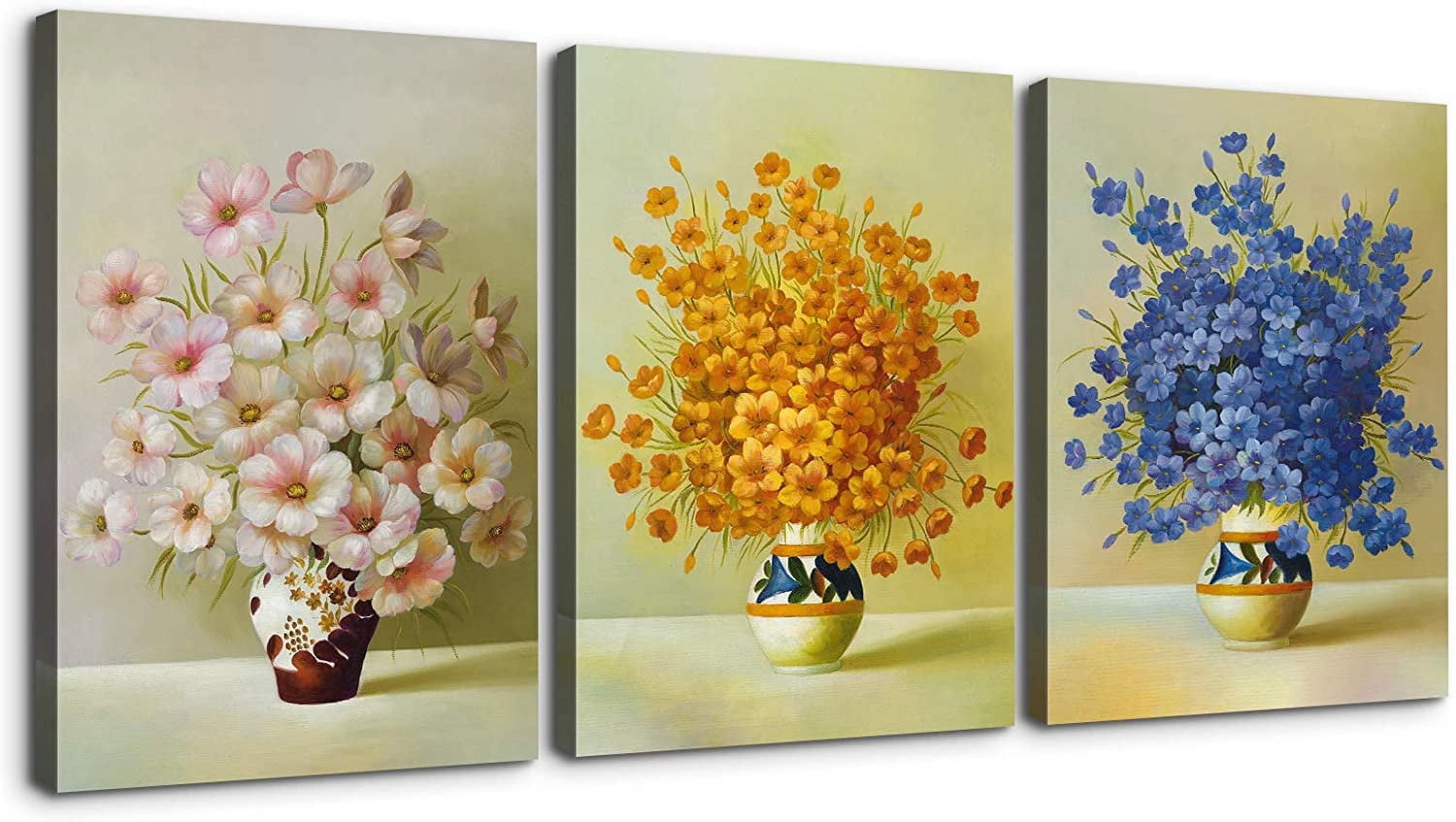 African American Canvas Wall Art 3 Pieces Painting Beauty Black Woman African Black Wall Art ...