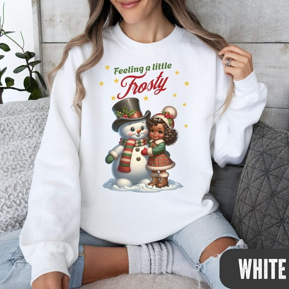 African American Christmas Girl T-Shirt, Cute Christmas T-Shirt ...