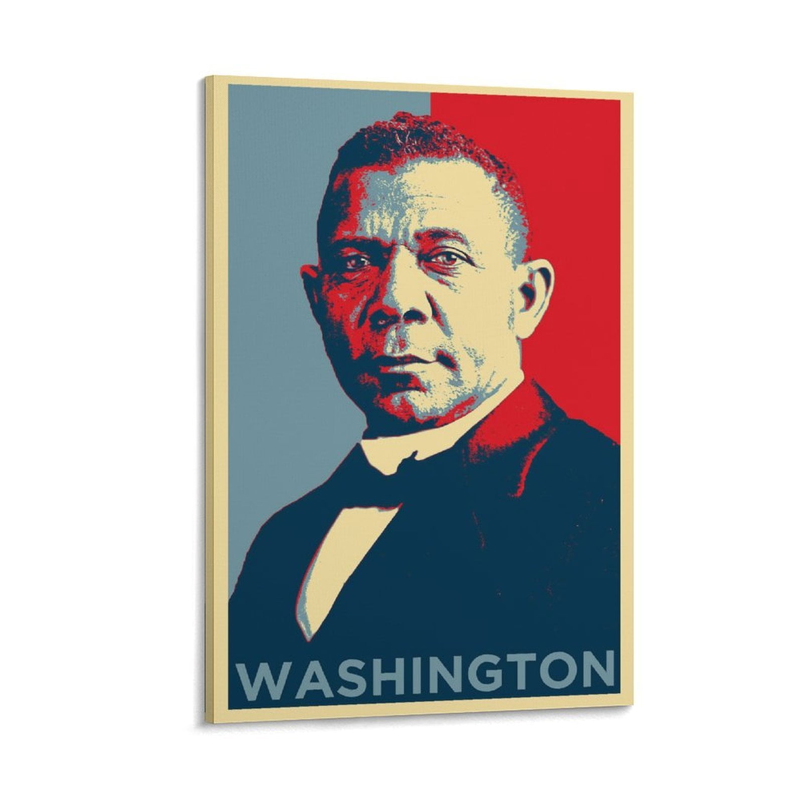African American Civil Rights Leader Booker T. Washington Poster Print Photo Art Painting Canvas ...