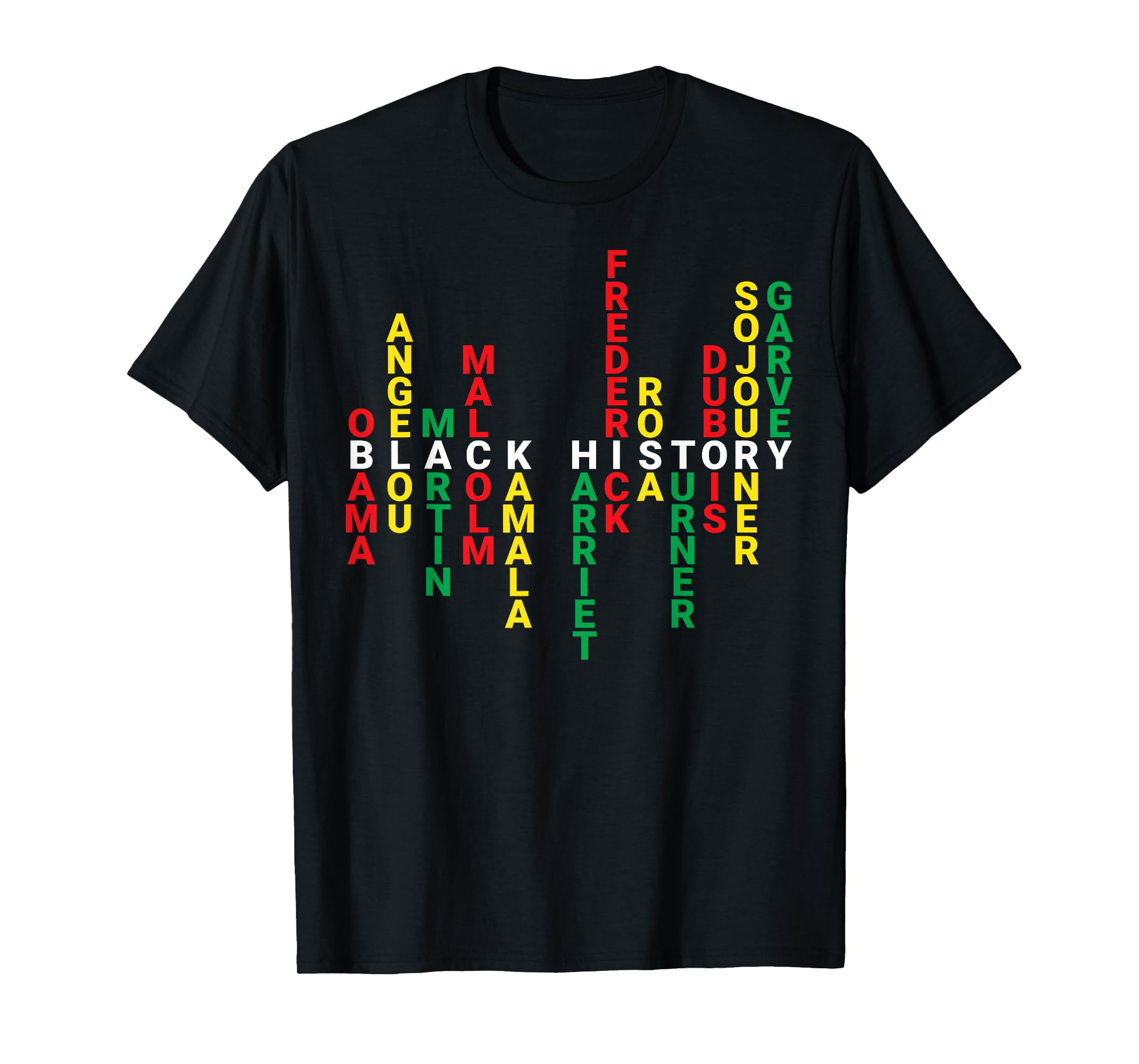 African American Leaders Black History Month Men, Women T-Shirt ...