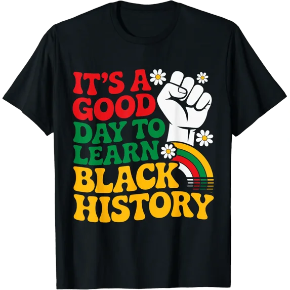 African American Month Tops Festive Spring Fashion T-shirt - Walmart.com